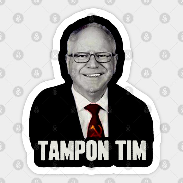 Tampon Tim Walz 2024 - Tampon Tim Walz - Sticker | TeePublic Tampon Tim Walz 2024 - Tampon Tim Walz - Sticker | TeePublic
